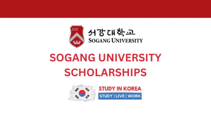 Sogang University Scholarships 2023 - Study in Korea
